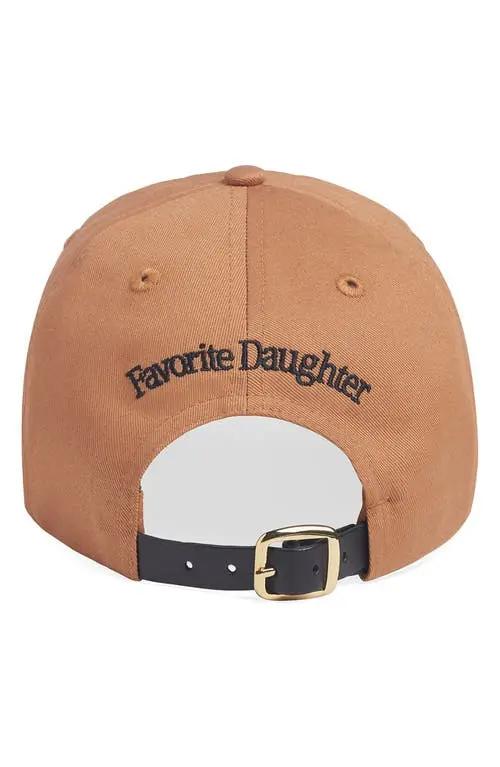 FAVORITE DAUGHTER Cotton Twill Baseball Cap