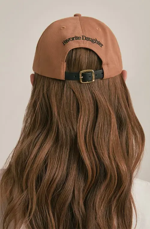 FAVORITE DAUGHTER Cotton Twill Baseball Cap