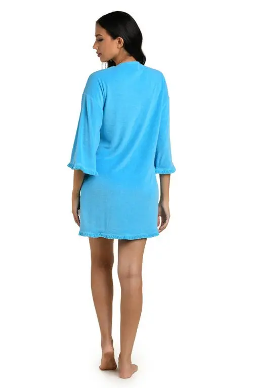 La Blanca Wild Nomad Cover-up Dress - Sky