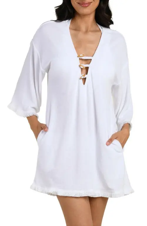 La Blanca Wild Nomad Cover-up Dress - White