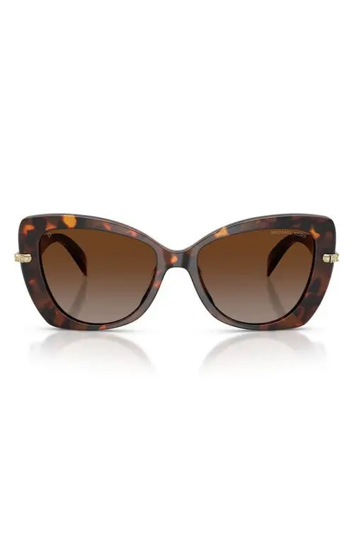 Michael Kors Butterfly Sunglasses - Luggage Tortoise/brown Polar