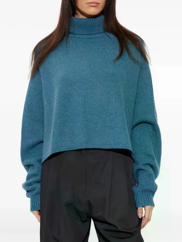 LISA YANG Roll-neck Sweater - Blue