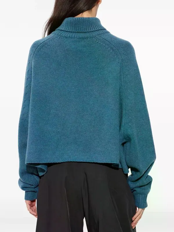 LISA YANG Roll-neck Sweater - Blue