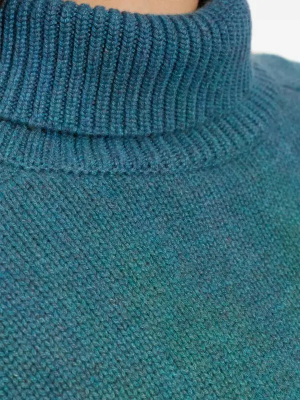 LISA YANG Roll-neck Sweater - Blue