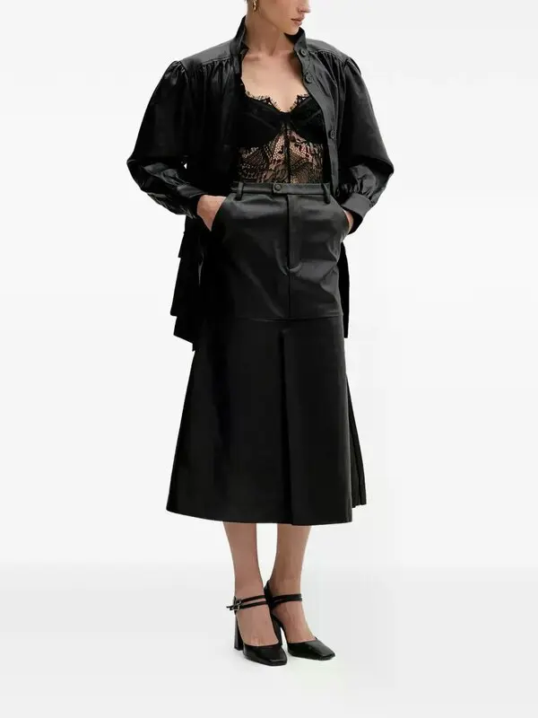 Bardot A-line Midi Skirt