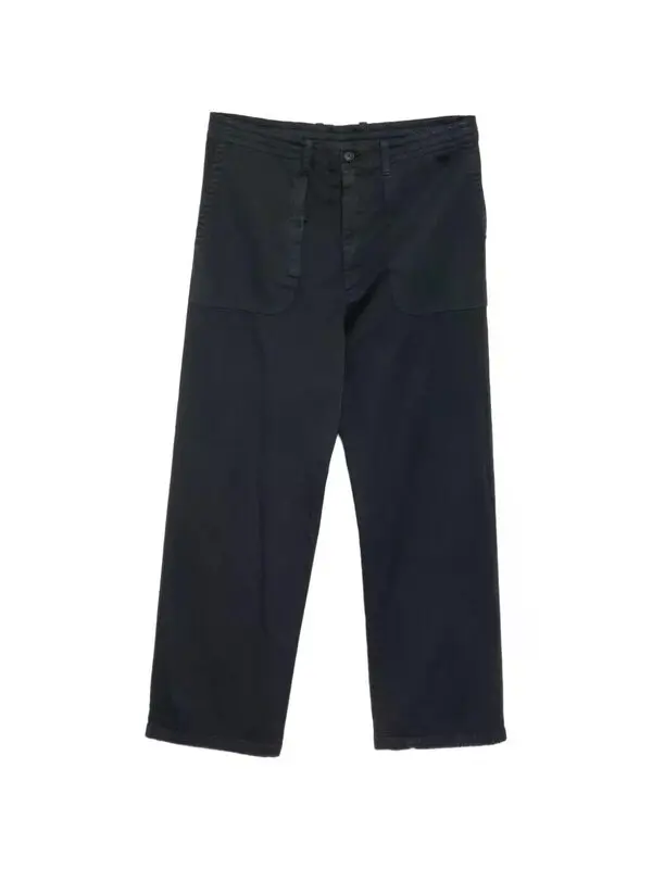 MASSIMO OSTI STUDIO Patch Pocket Trousers