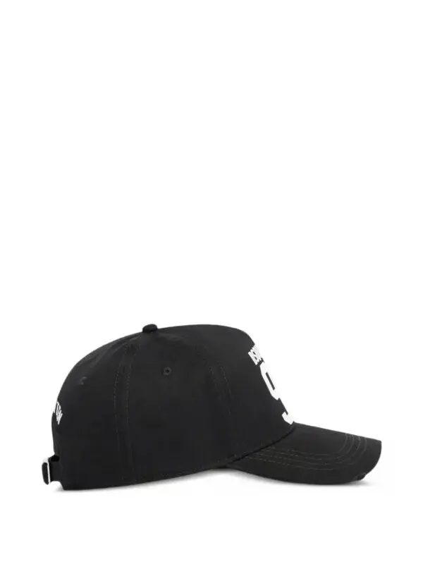 Dsquared2 Wild 2" Baseball Cap With Maple Leaf Motif