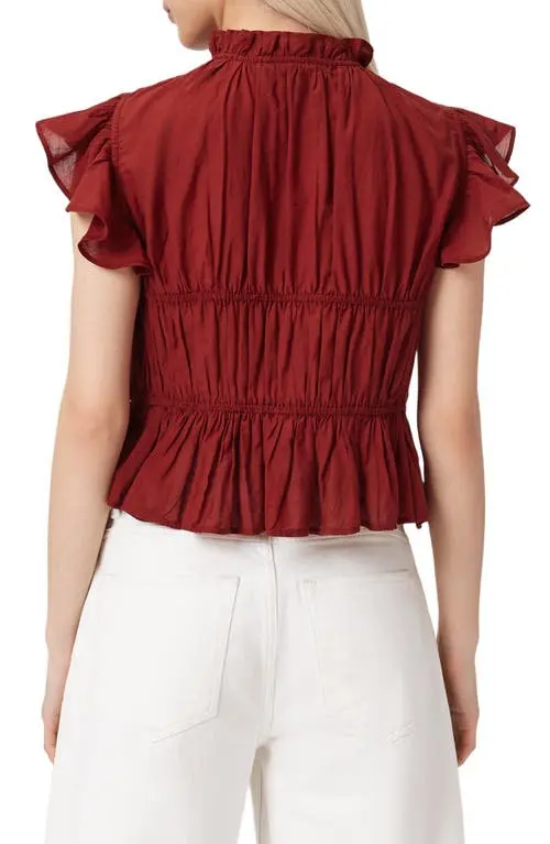 ALLSAINTS Lima Ruffle Top