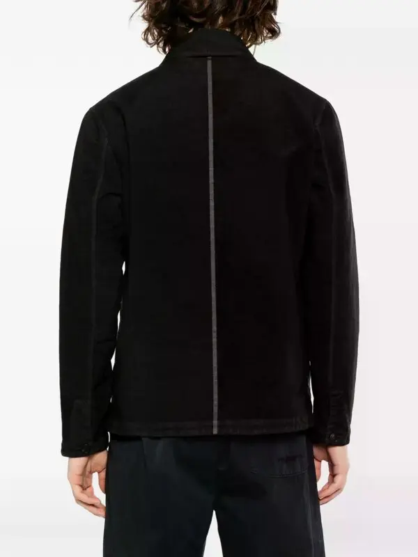 MASSIMO OSTI STUDIO Buttoned Jacket - Black