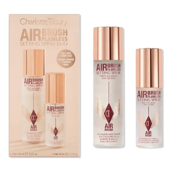 Charlotte Tilbury Airbrush Flawless Setting Spray Duo - One-color
