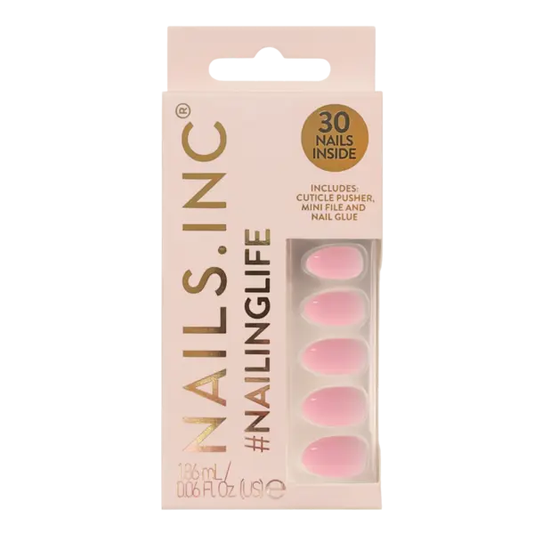 NAILS.INC Nailinglife Totally Taylor Classic Pink Press-on Nails - One-color