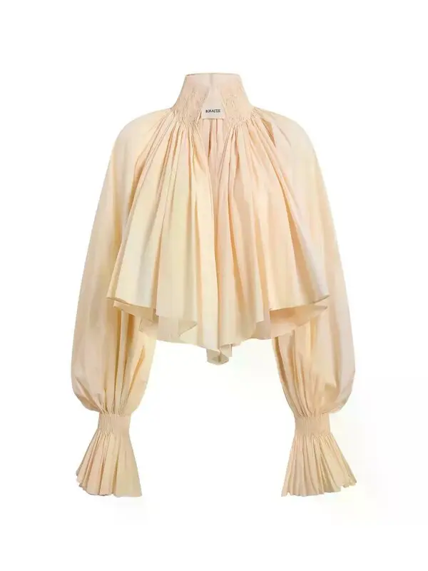 Khaite Durer Blouse - Neutrals