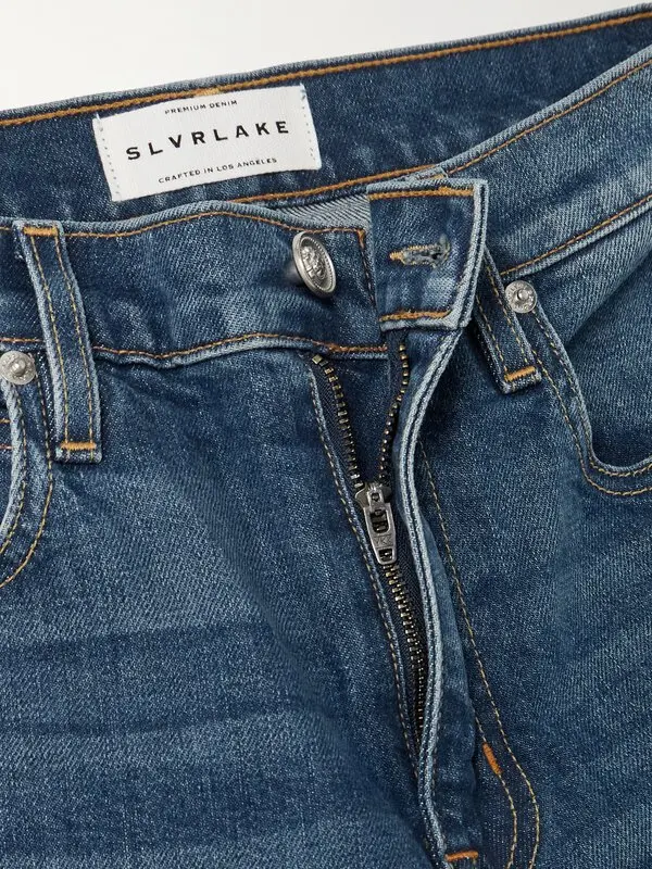 SLVRLAKE Virginia High-rise Slim-leg Jeans