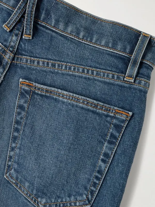 SLVRLAKE Virginia High-rise Slim-leg Jeans