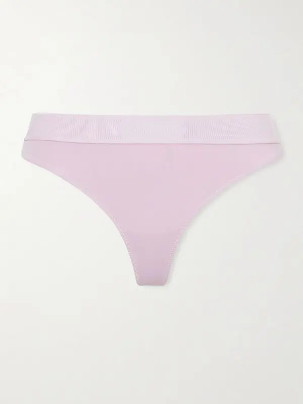 TOM FORD Stretch-modal Jersey Thong - Pink