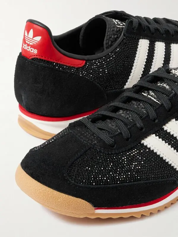 Adidas Sl 72 Og Embellished Sneakers - Black