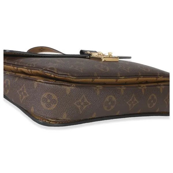 LOUIS VUITTON Monogram Reverse Canvas Pochette Metis