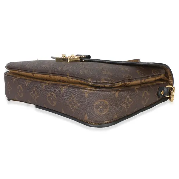 LOUIS VUITTON Monogram Reverse Canvas Pochette Metis