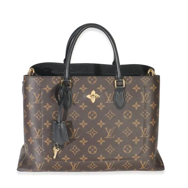 LOUIS VUITTON Monogram Canvas Flower Tote