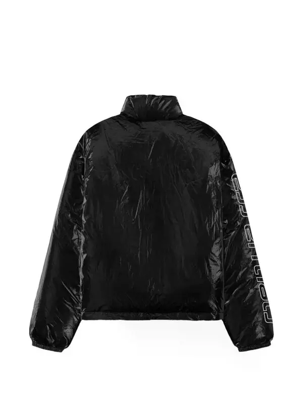 Fear Of God Logo-sleeve Jacket - Black