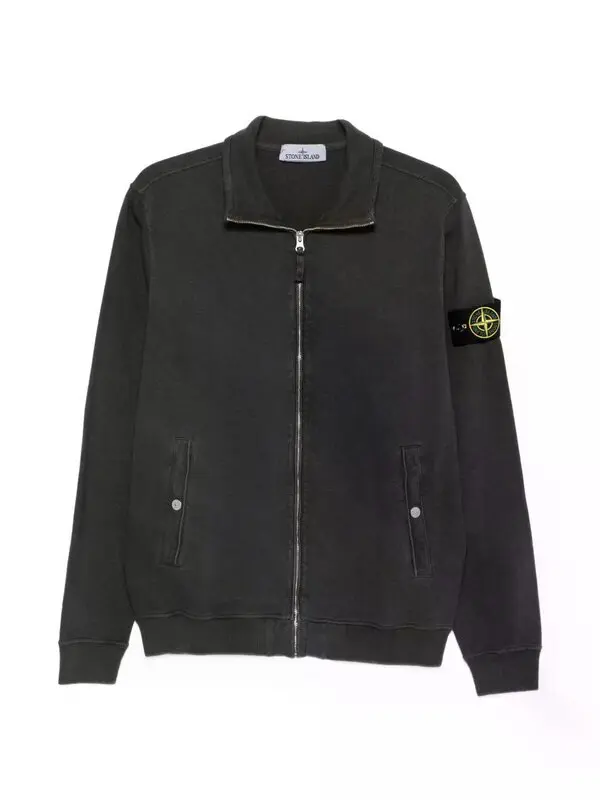Stone Island Zip Fastening Sweater