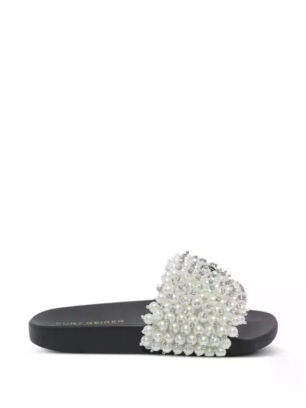 Kurt Geiger Meena Eagle Sandals - White