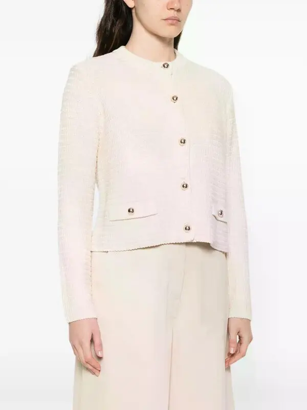Max Mara Buttoned Cardigan With Front Pockets