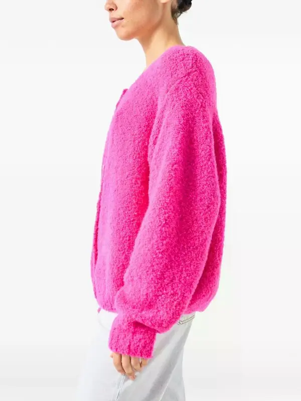 American Vintage Zolly Buttoned Cardigan - Pink
