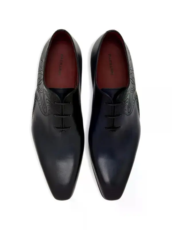 Magnanni Embossed Derby Shoes