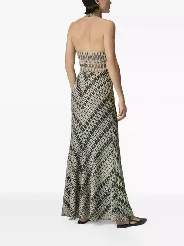 Missoni Diamond-pattern Maxi Skirt - Neutrals