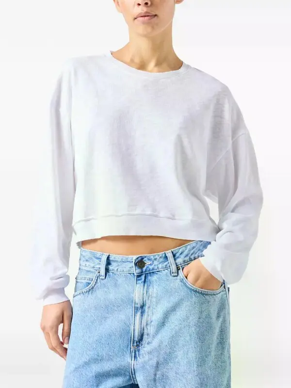 American Vintage Long-sleeve T-shirt - White