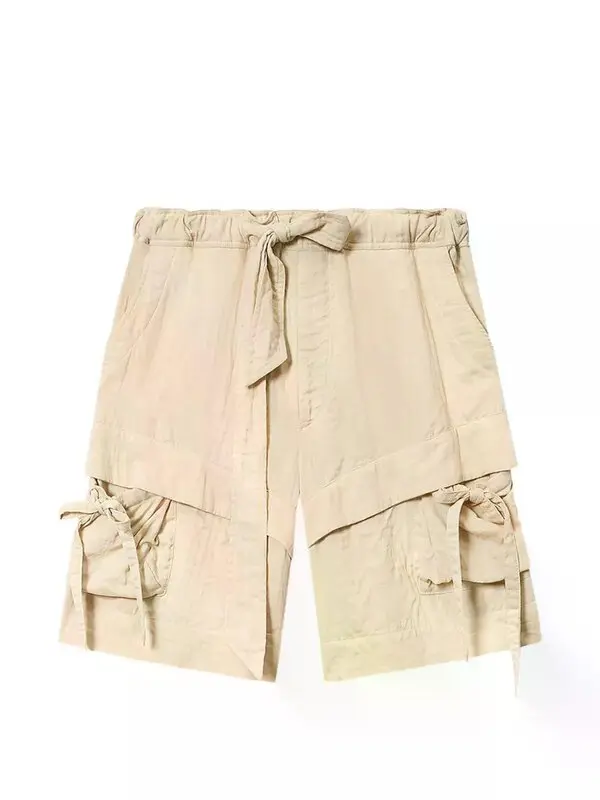 MARANT ETOILE Bermia Drawstring Shorts - Neutrals