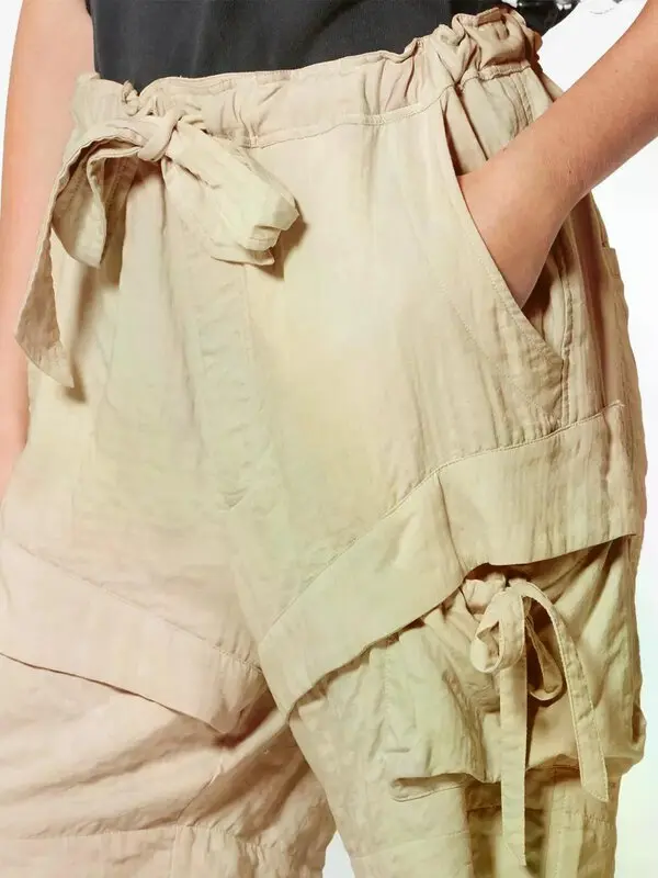 MARANT ETOILE Bermia Drawstring Shorts - Neutrals