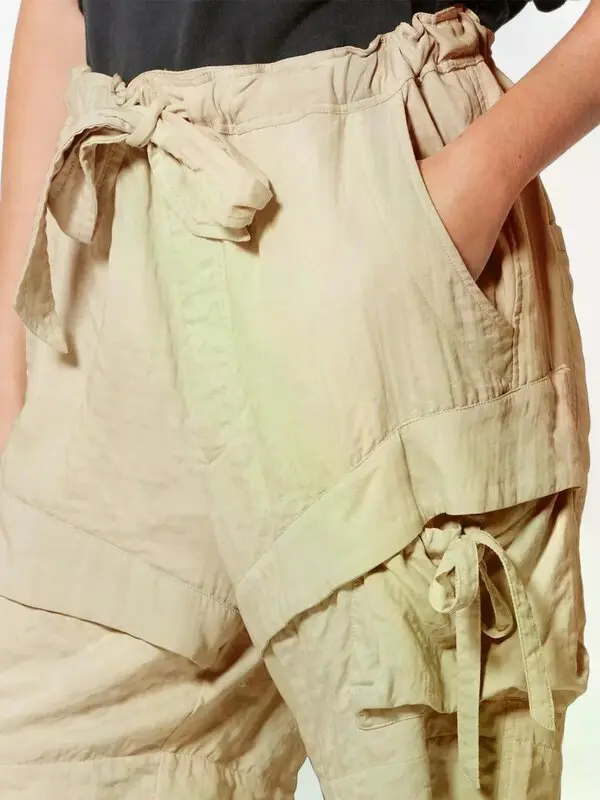 MARANT ETOILE Bermia Drawstring Shorts - Neutrals