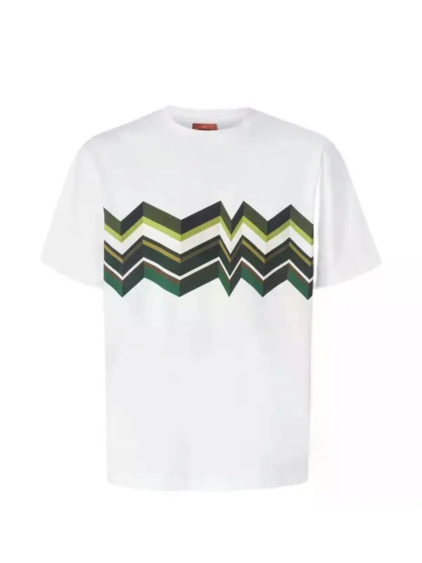 Missoni Zigzag-print-detail T-shirt