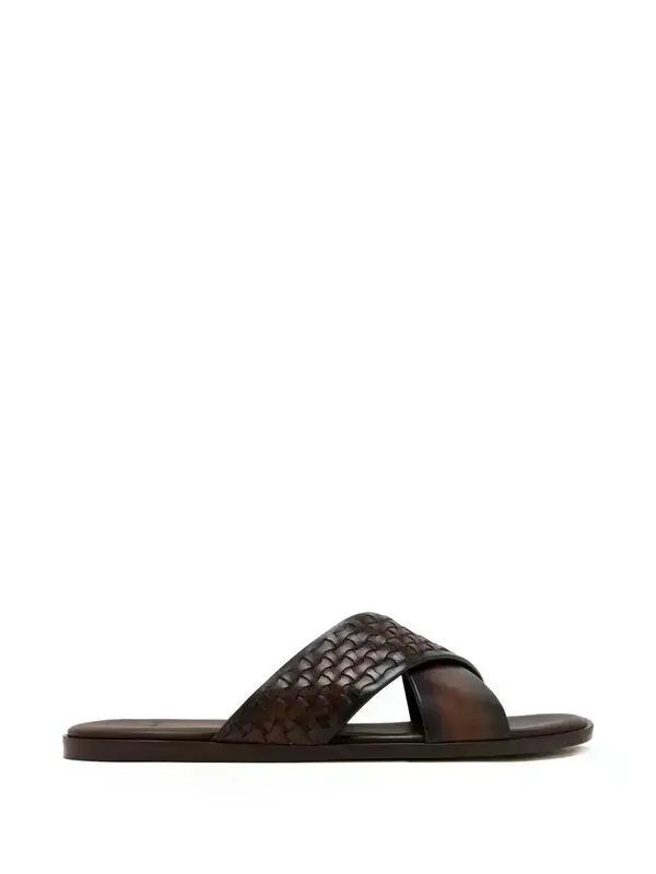 Magnanni Woven-cross Sandals