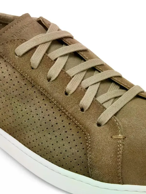 Magnanni Perforated Leather Sneakers
