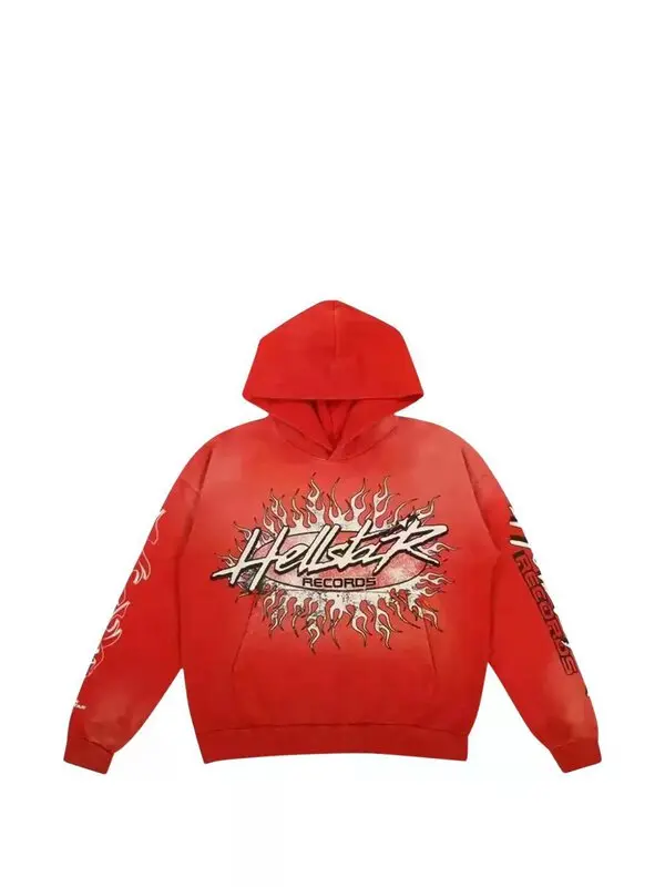 HELLSTAR Graphic Print Hoodie