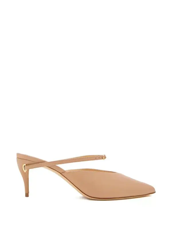 Jennifer Chamandi 65mm Mattia Heeled Pumps