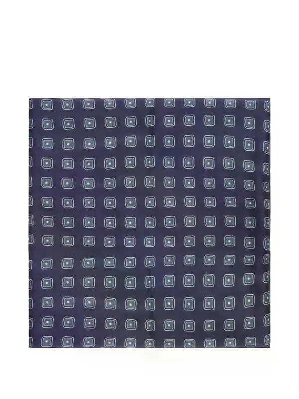 Altea Patterned Scarf - Blue