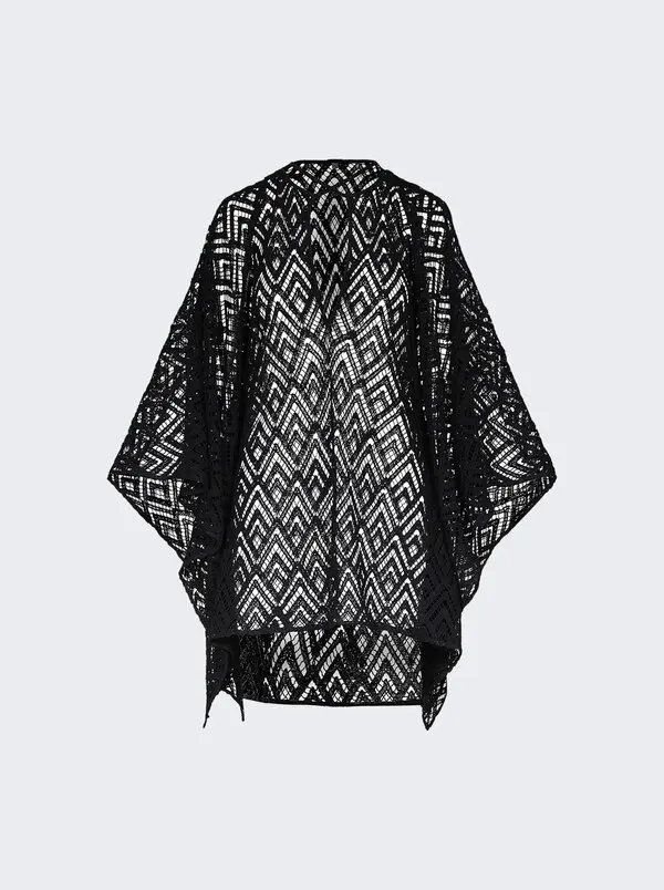 Johanna Ortiz Dance Of Everyday Poncho - Black