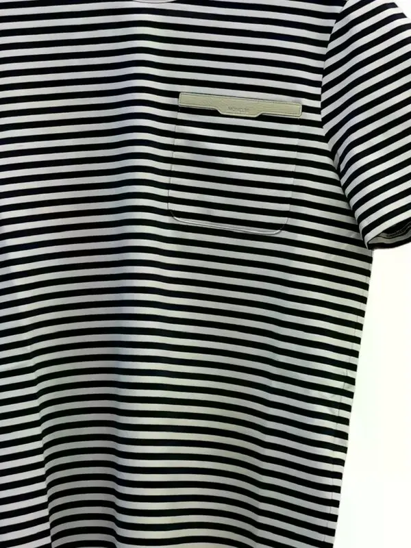 Moncler Striped Chest-pocket T-shirt