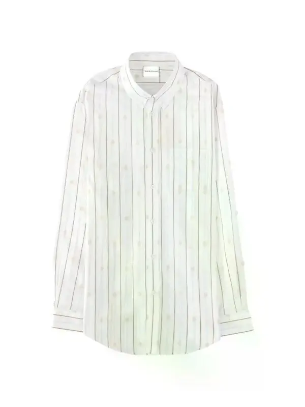 Drole De Monsieur Striped-pattern Shirt