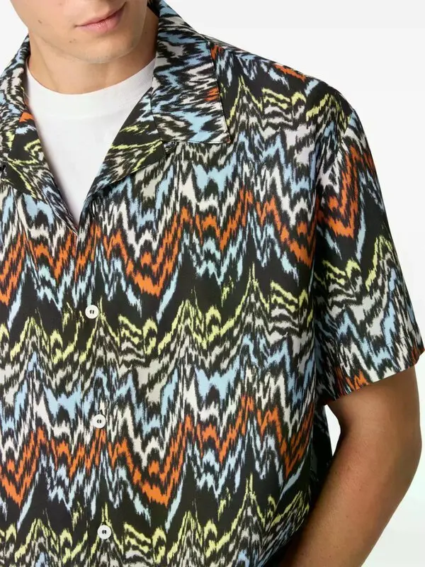 Missoni Patterned Short-sleeve Shirt