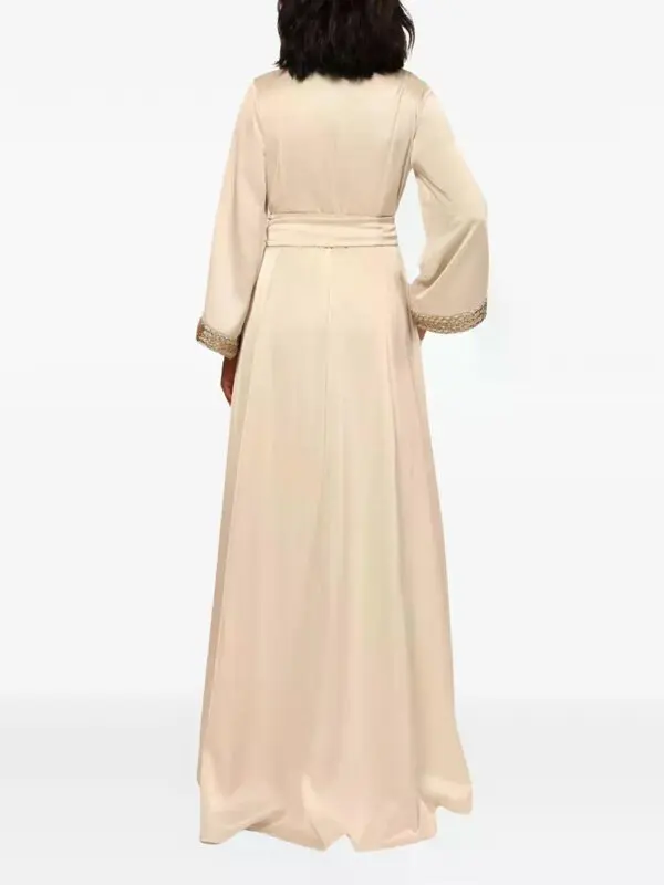 BARUNI Zayna Embroidered Maxi Dress - Neutrals