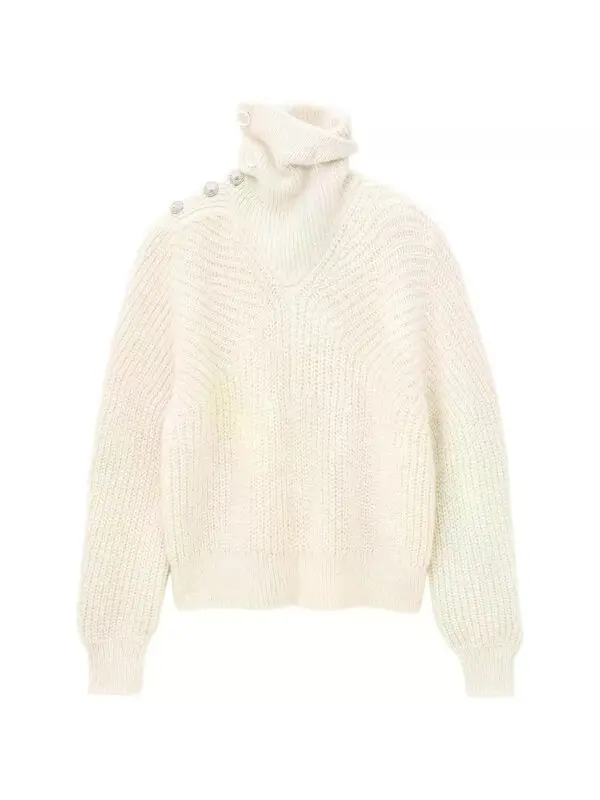 Ba&sh Roumane Button Sweater