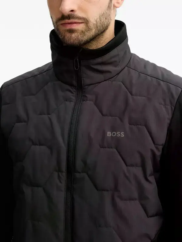 BOSS Active Water-repellent Jacket With Four-way Stretch