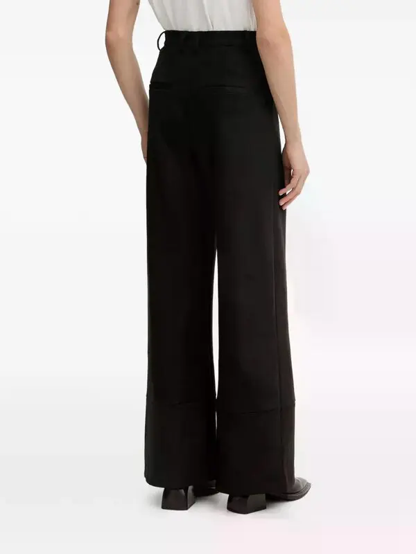 Bardot Marlowe Wide-leg Trousers - Black
