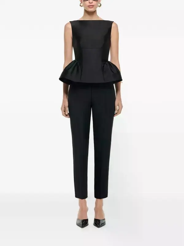 Roland Mouret Side-zip Skinny Trousers