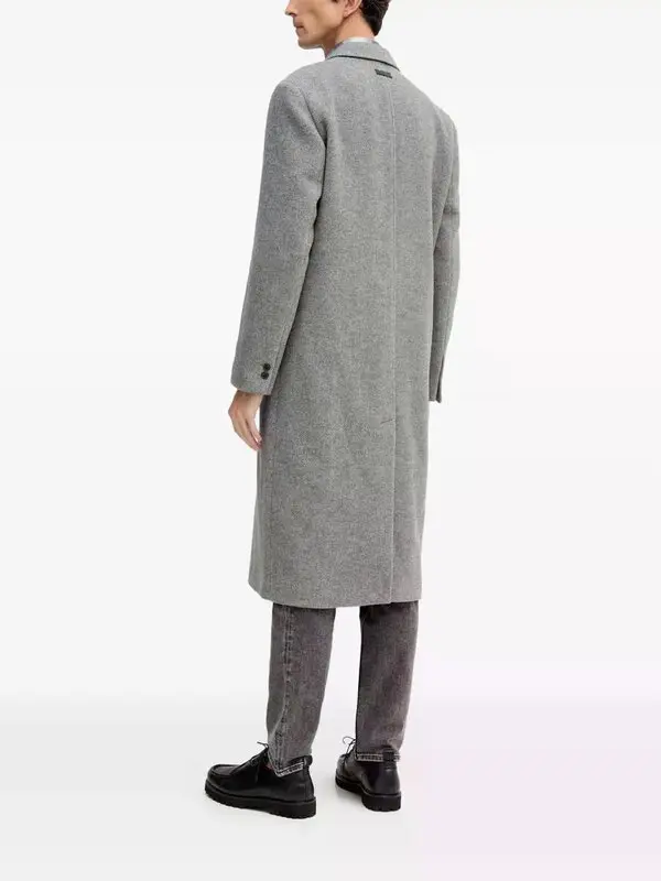TRUSSARDI Herringbone Pattern Coat